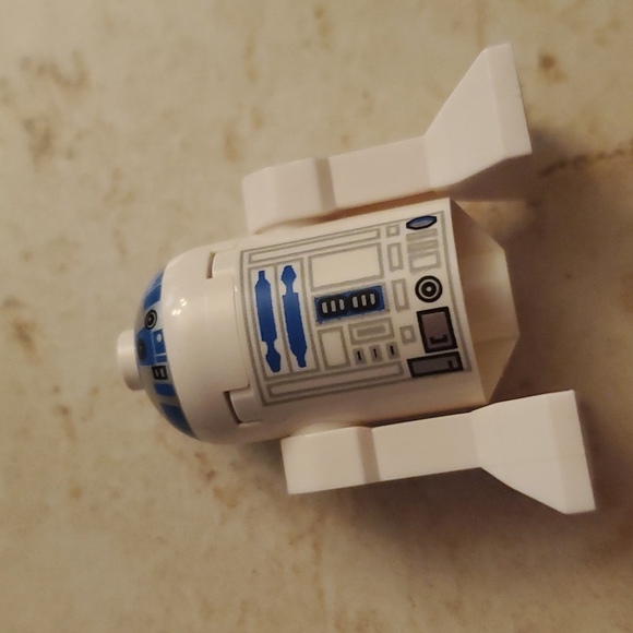 Lego | Toys | Lego Star Wars R2d2 Flat Silver Head | Poshmark